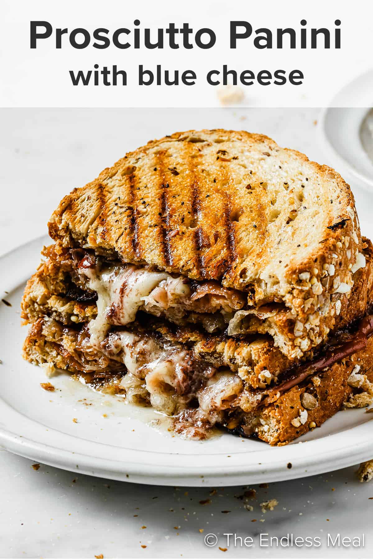 Prosciutto Panini with Blue Cheese - The Endless Meal®
