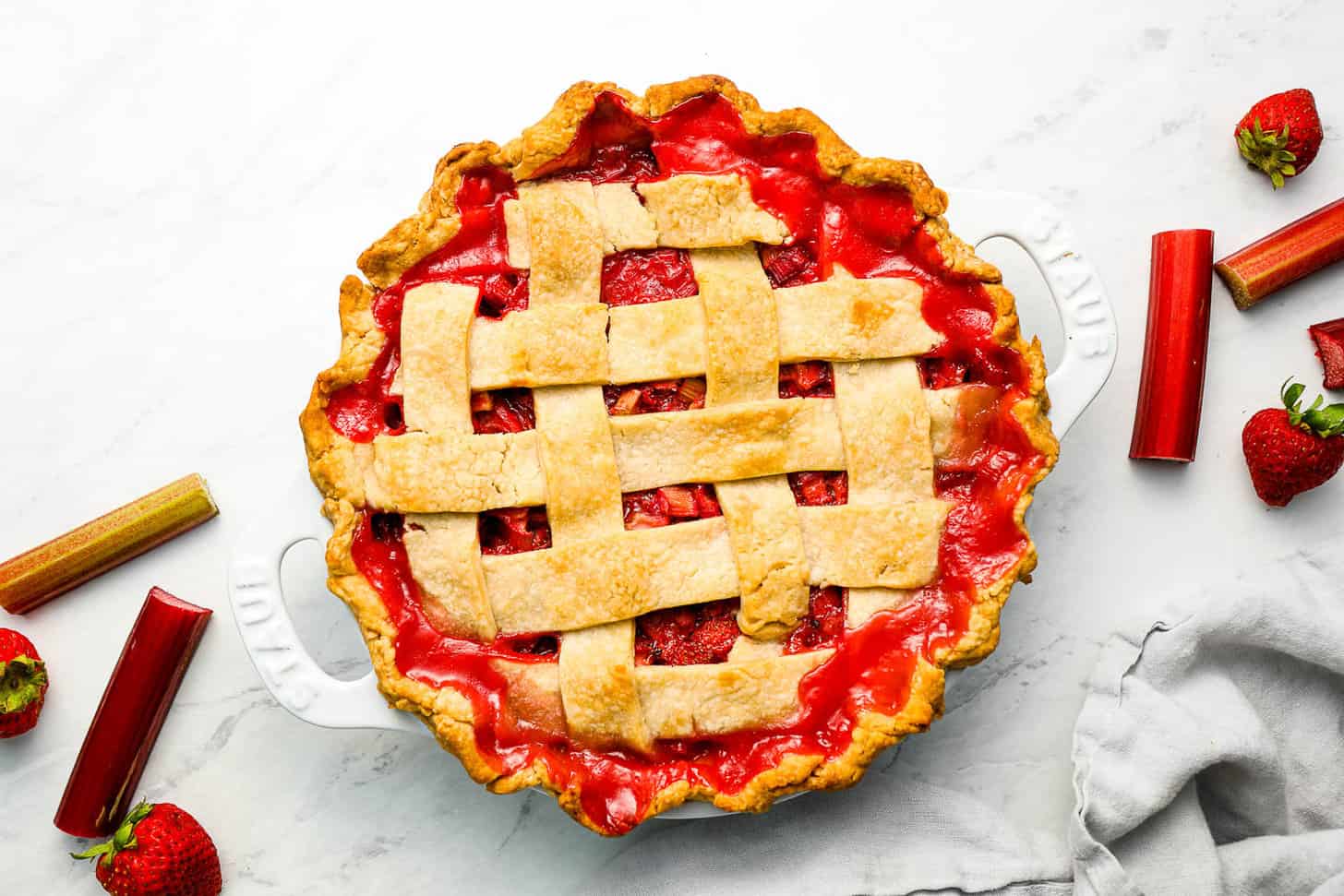 Strawberry Rhubarb Pie My Granny S Famous Recipe