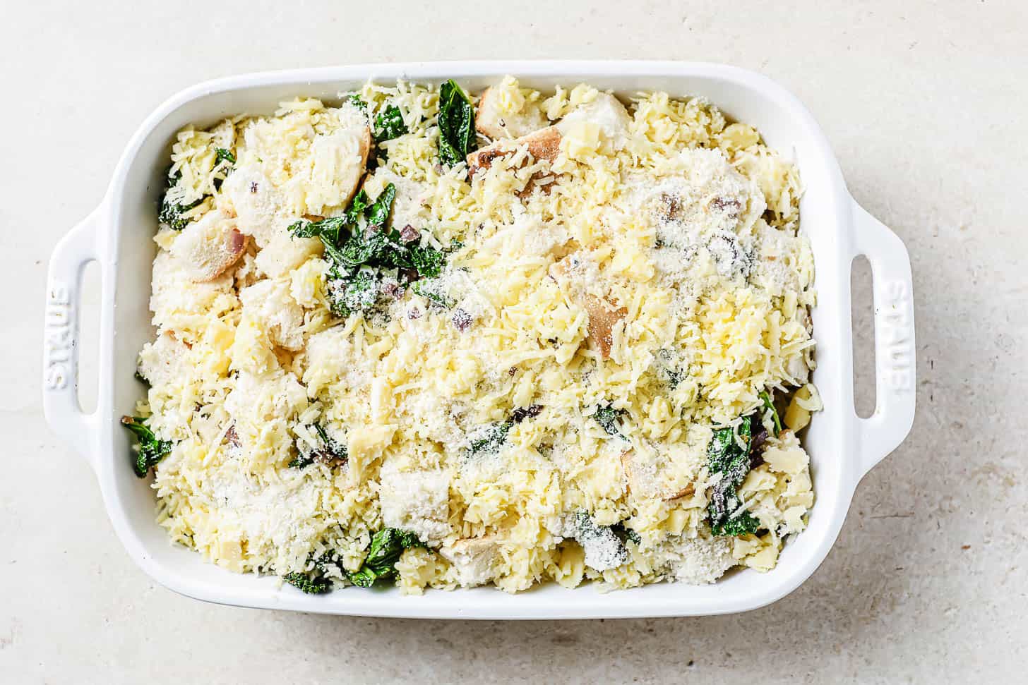Vegetarian Cheese Strata