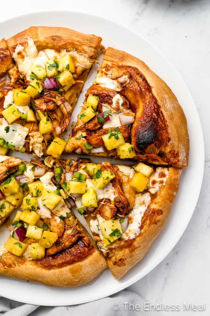Leftover Turkey Pizza