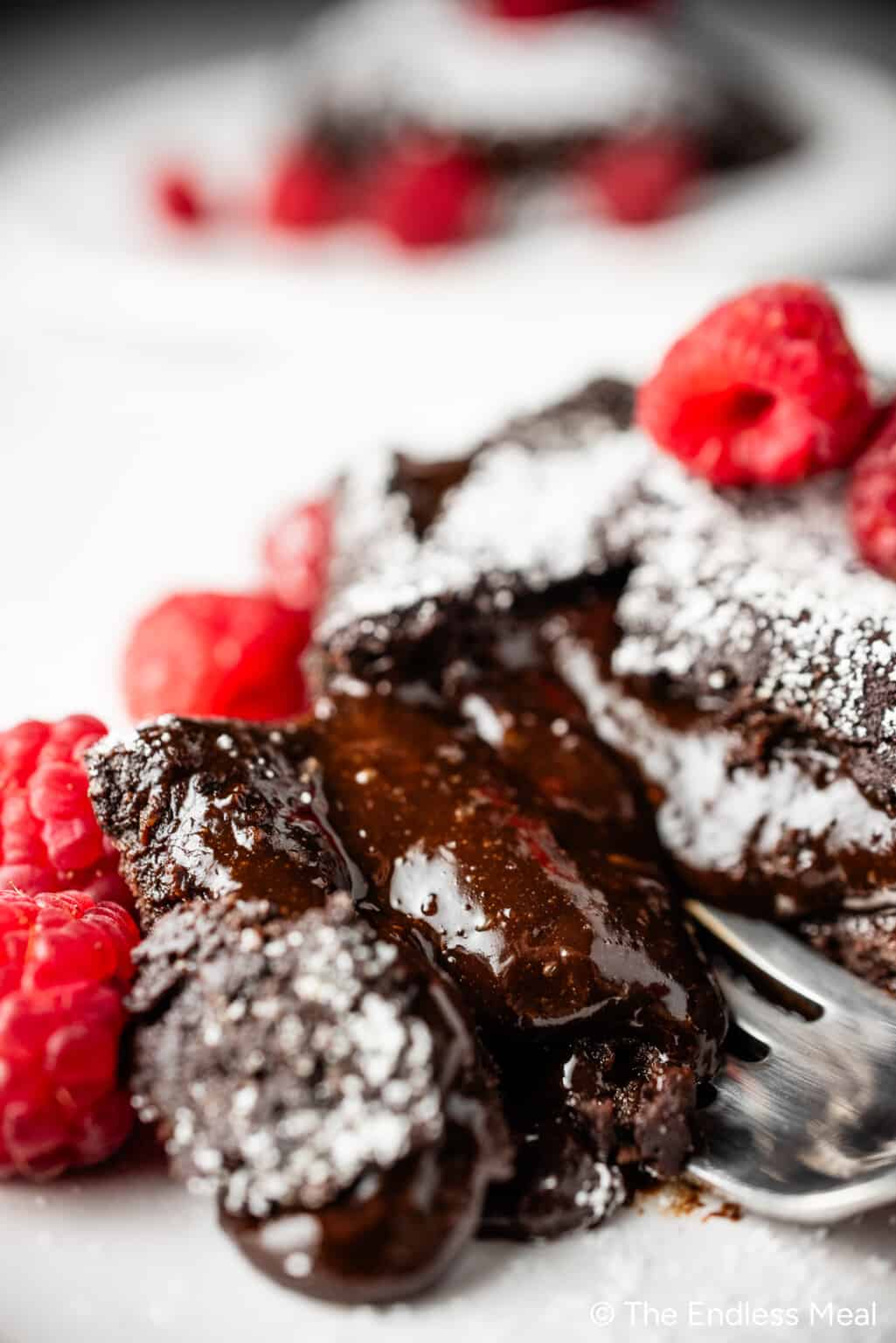 Flourless Chocolate Molten Lava Cake