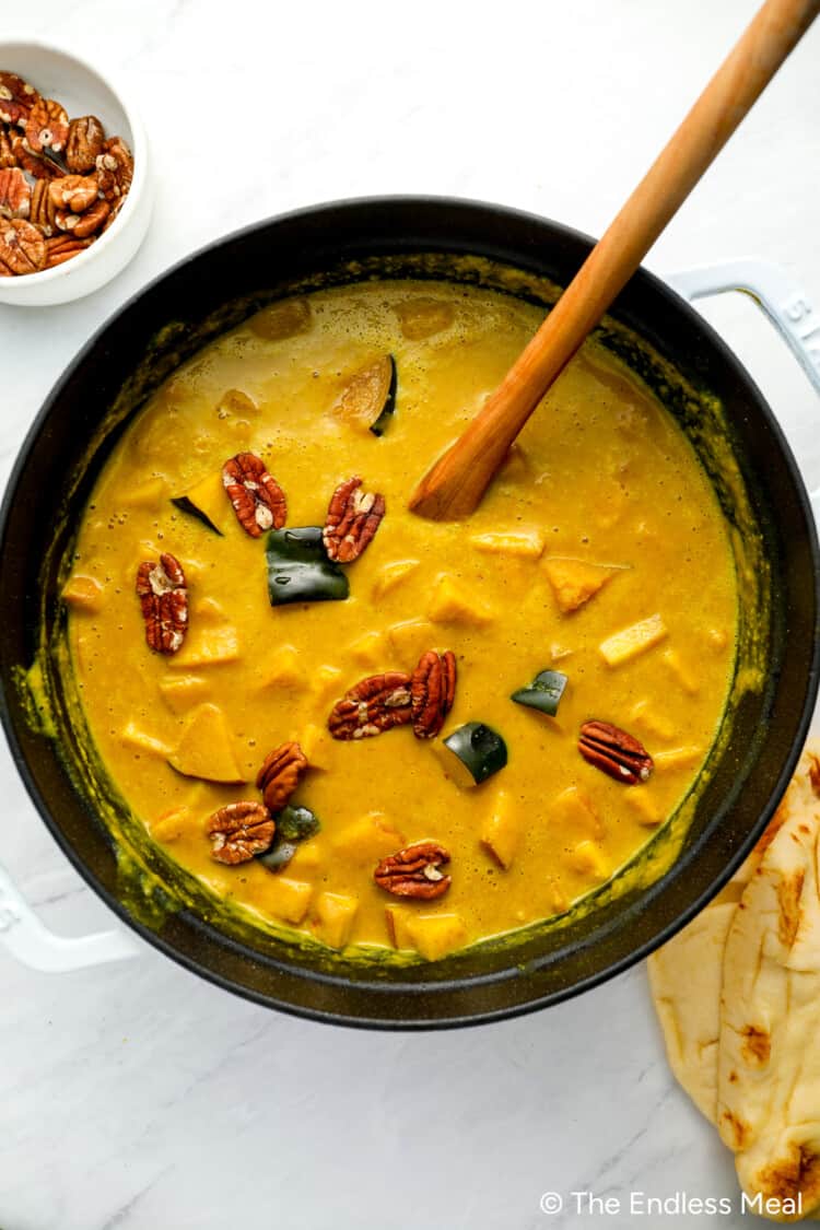 Indian-Inspired Pumpkin Curry (cozy fall dinner)