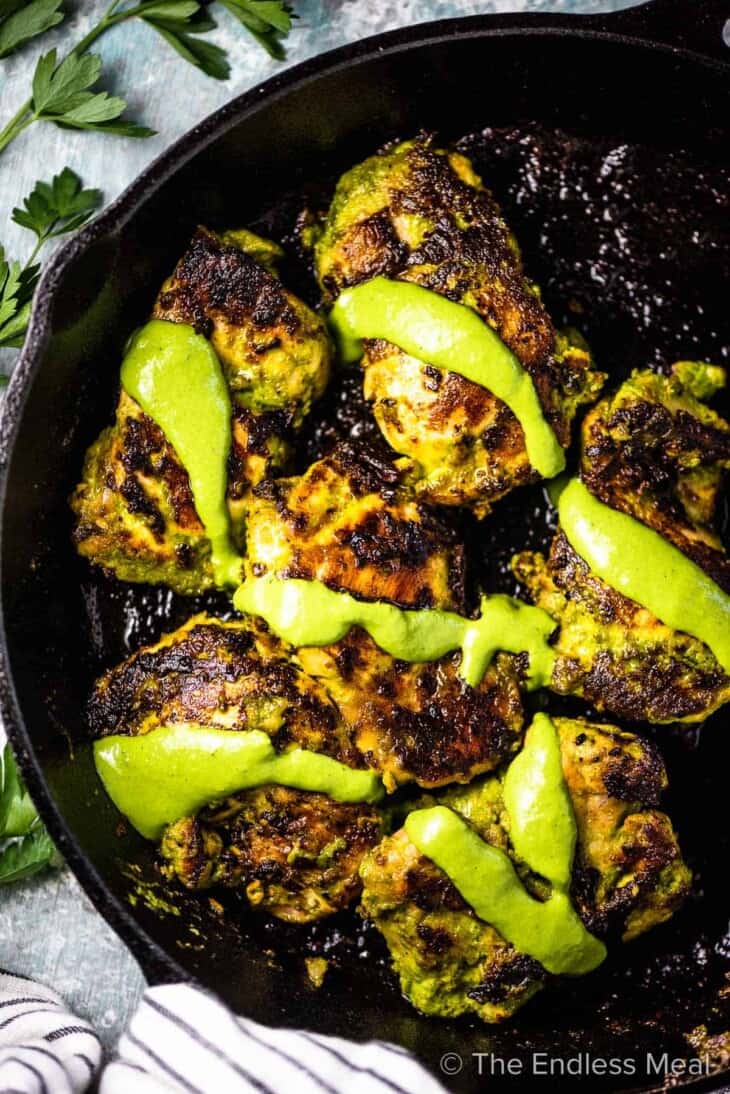 Green Goddess Chicken