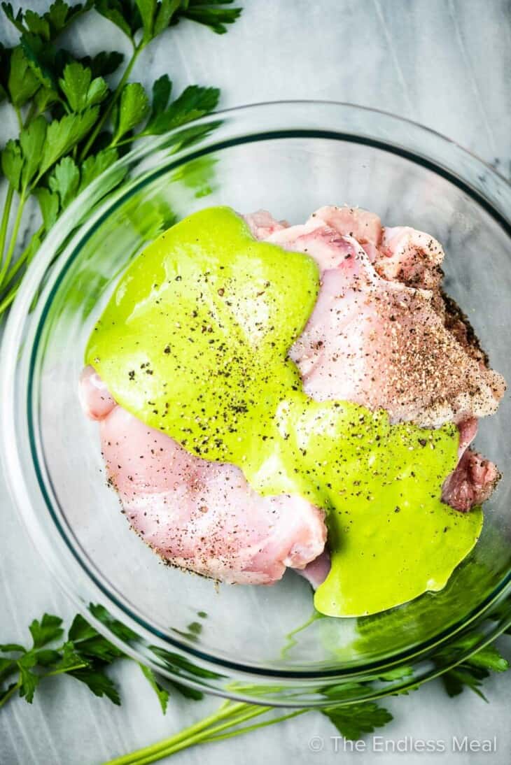 Green Goddess Chicken