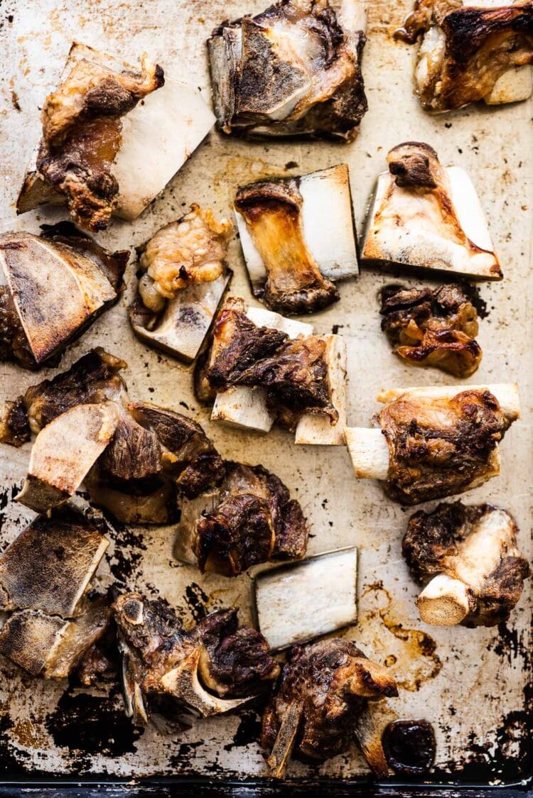 The Best Beef Bone Broth Recipe (for soups and sipping!)