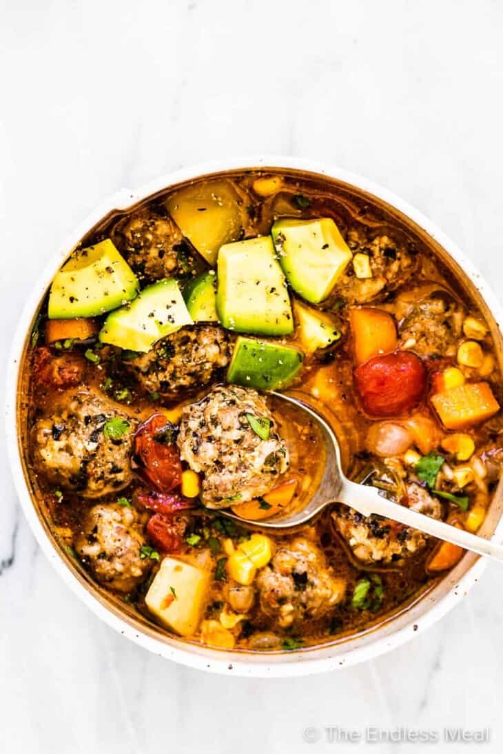 Albondigas Soup Recipe (AKA Mexican Meatball Soup)