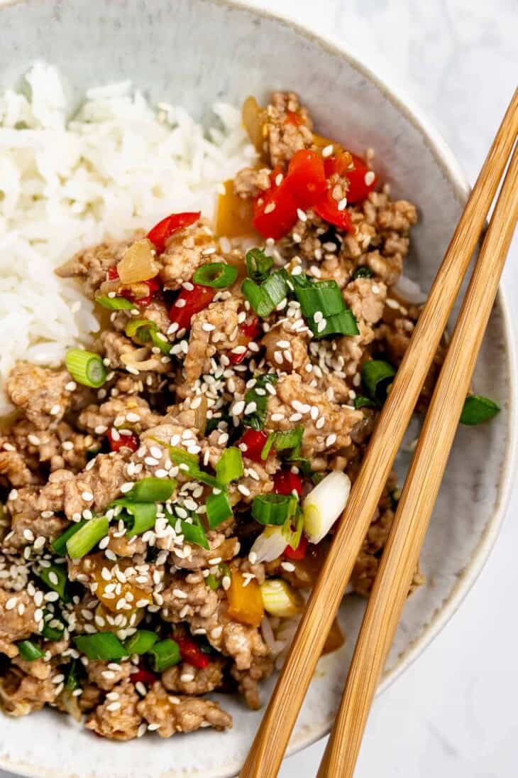 Ground Turkey Stir Fry