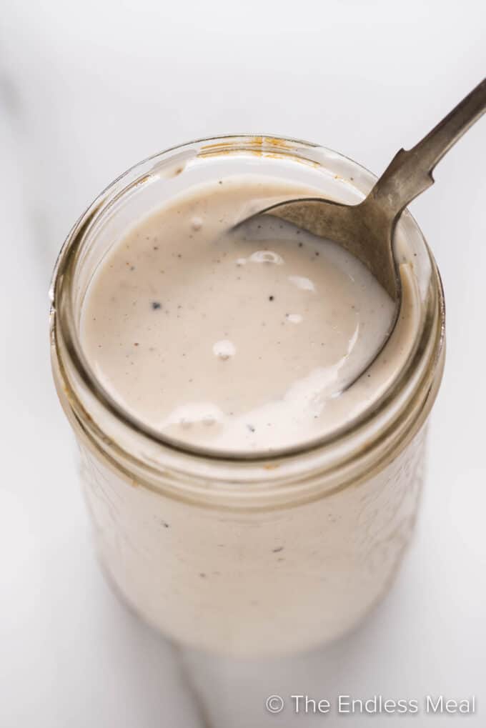 Easy Caesar Dressing (5-minute recipe!)
