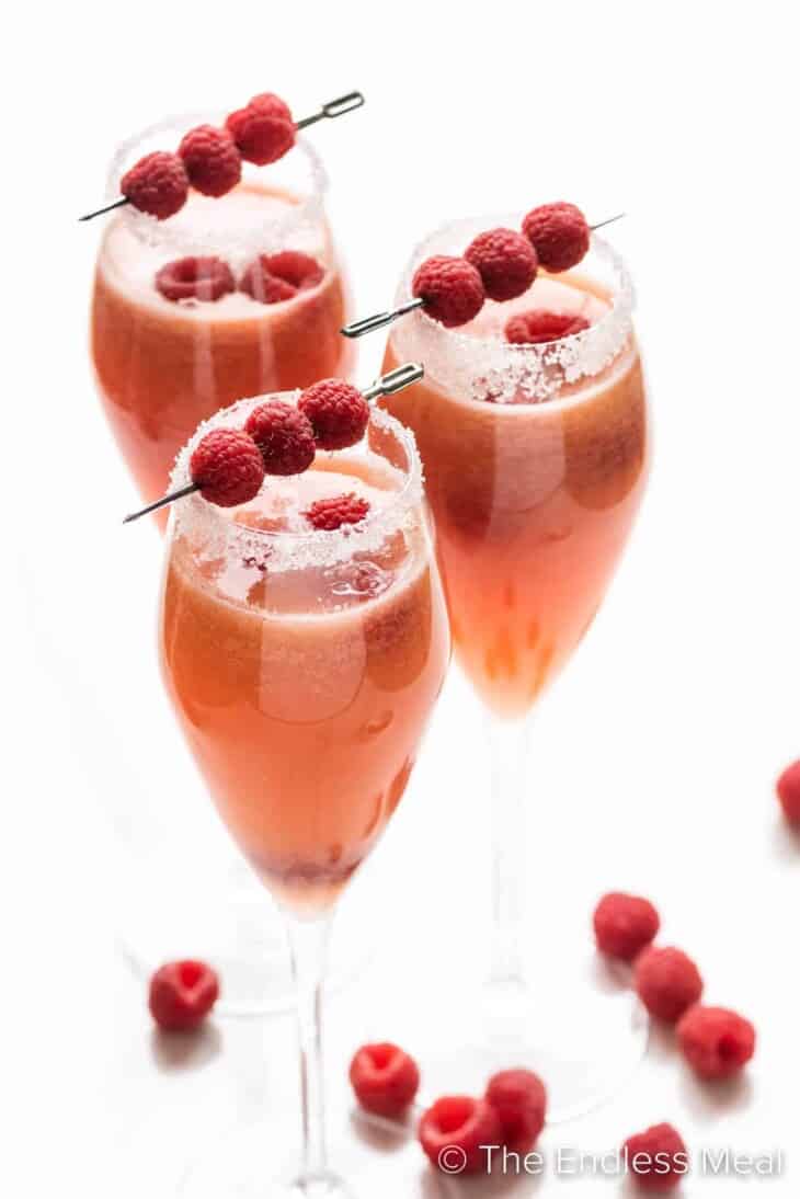 Raspberry Mimosa