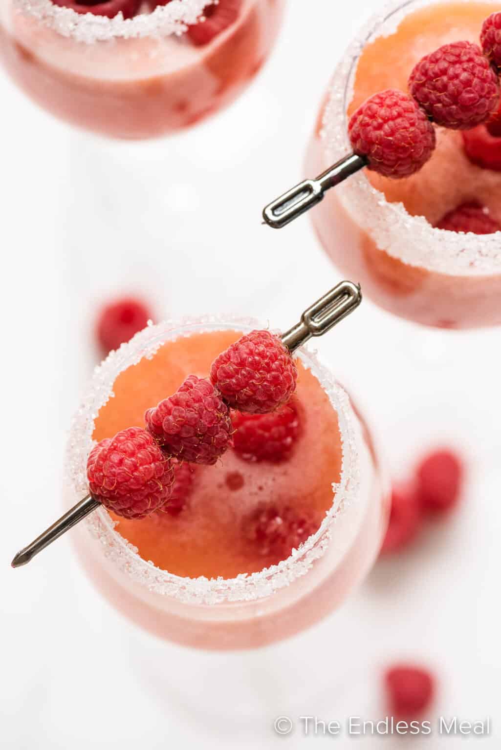 Raspberry Mimosa