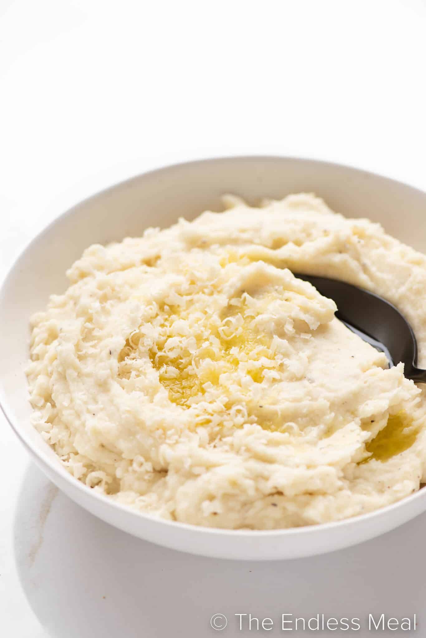 Garlic Parmesan Mashed Potatoes