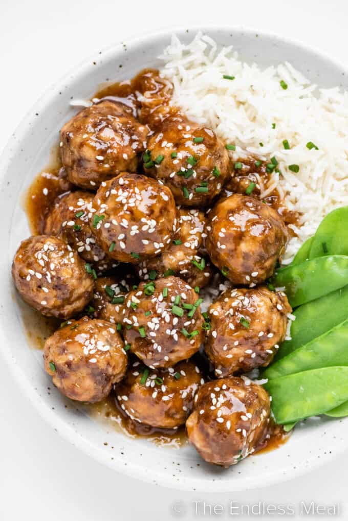 Honey Garlic Meatballs
