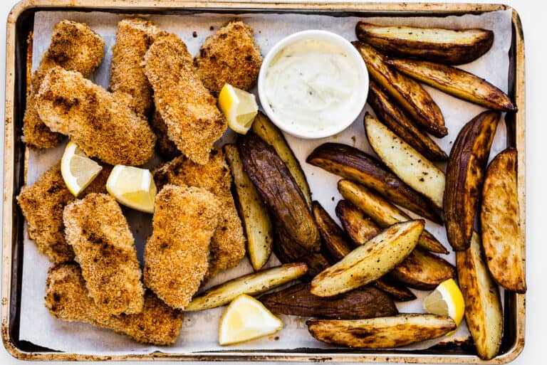 Baked Fish and Chips