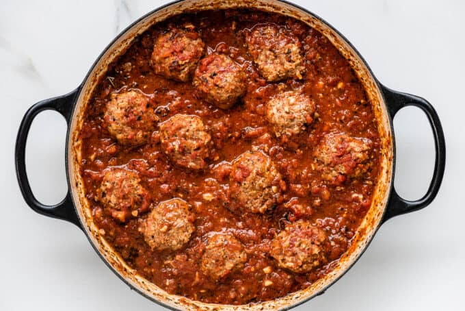 Meatballs in Tomato Sauce