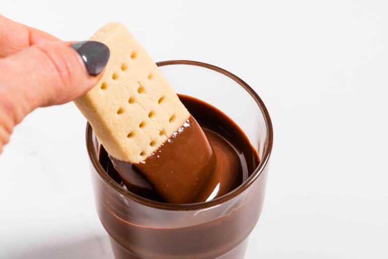 Chocolate Dipped Shortbread Cookies
