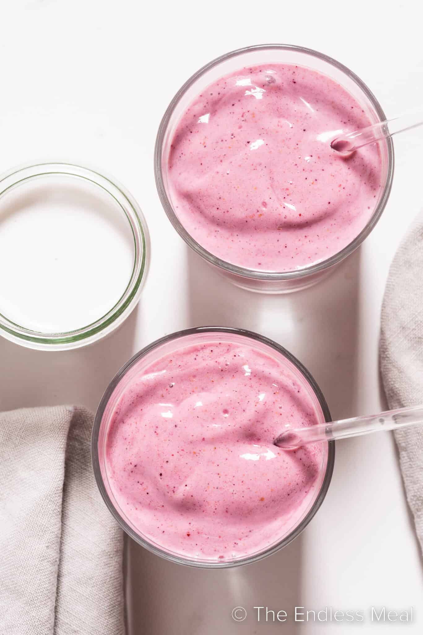 Coconut Milk Smoothie