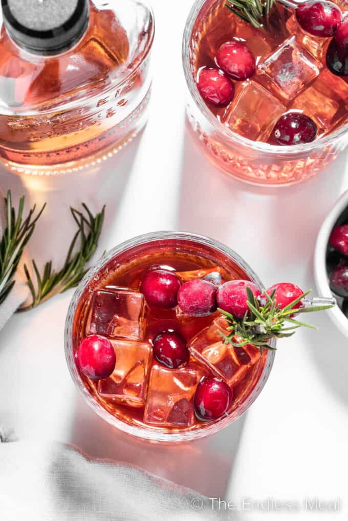 Cranberry Bourbon Sour