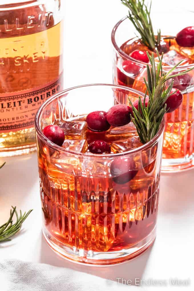 Cranberry Bourbon Sour