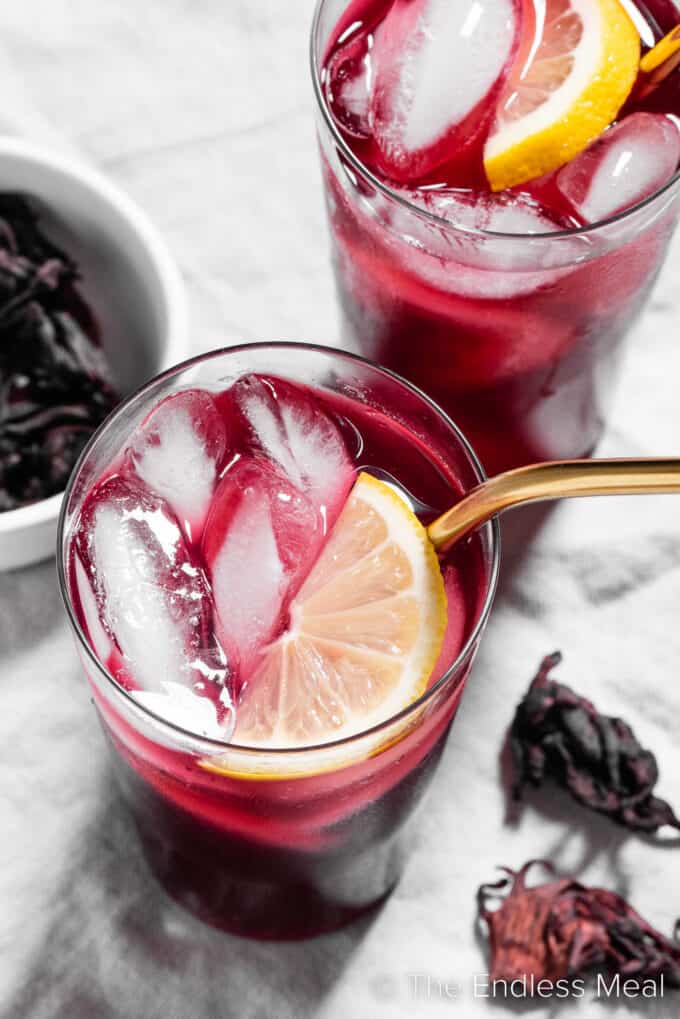 Hibiscus Lemonade