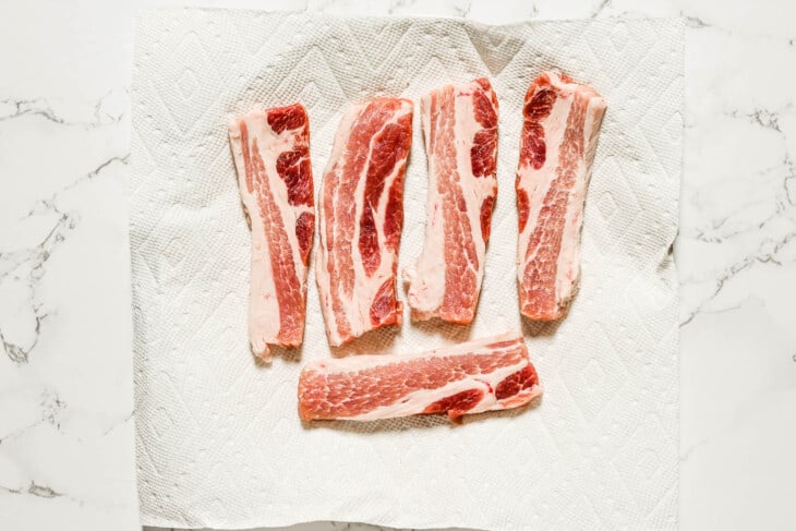 Oven-Baked Pork Belly Slices (with sweet-savory seasoning)