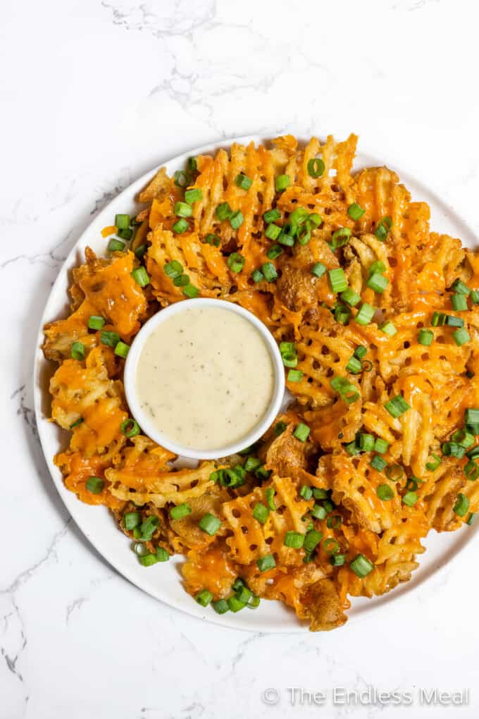 Pachos with Emerald Isle Dipping Sauce