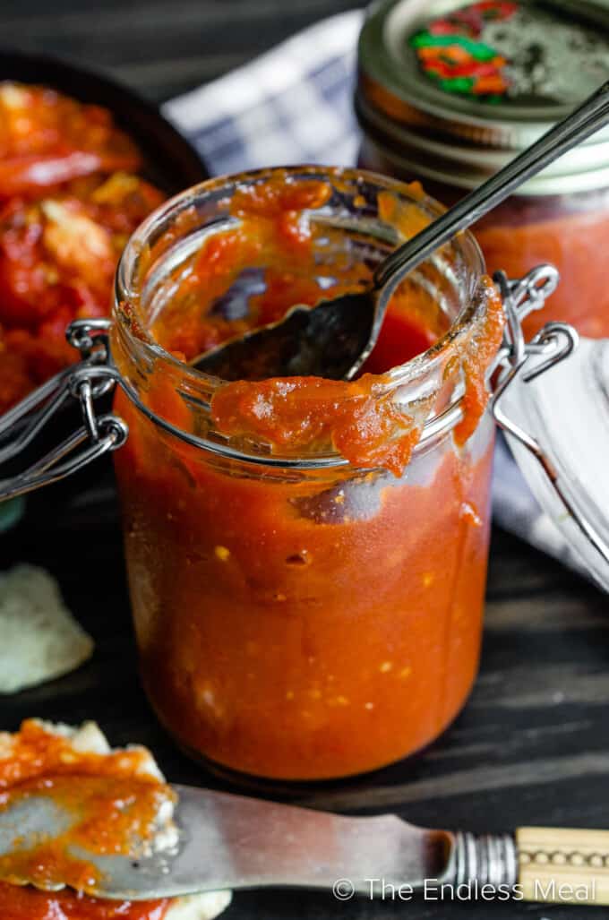 Spicy Tomato Jam
