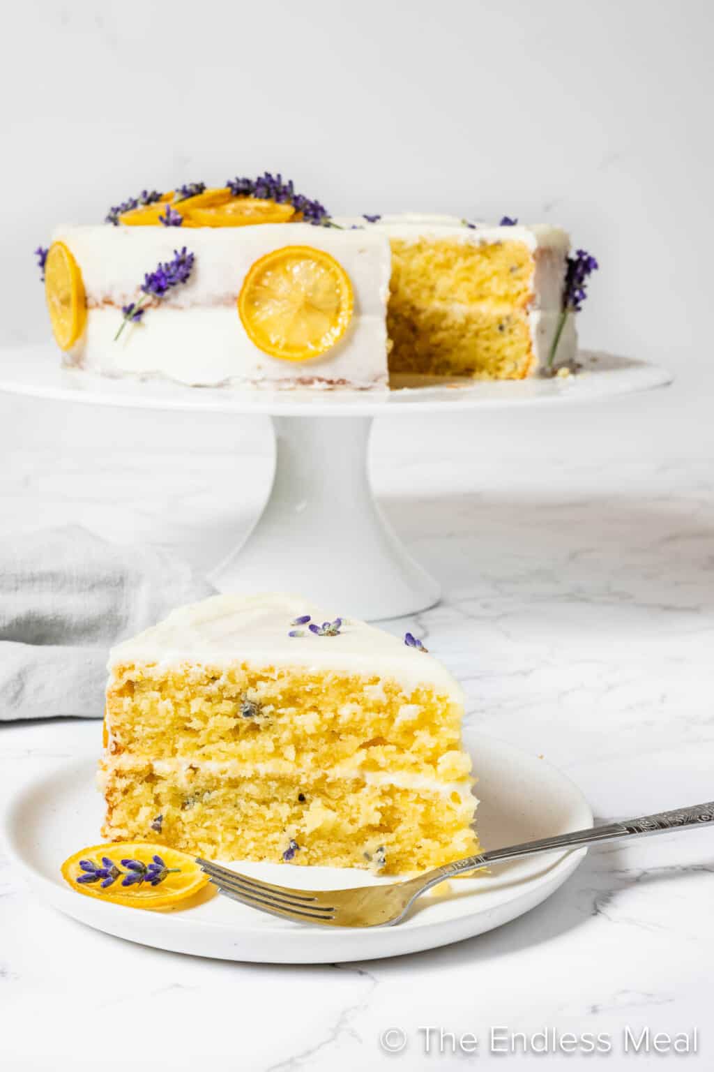Lemon Lavender Cake