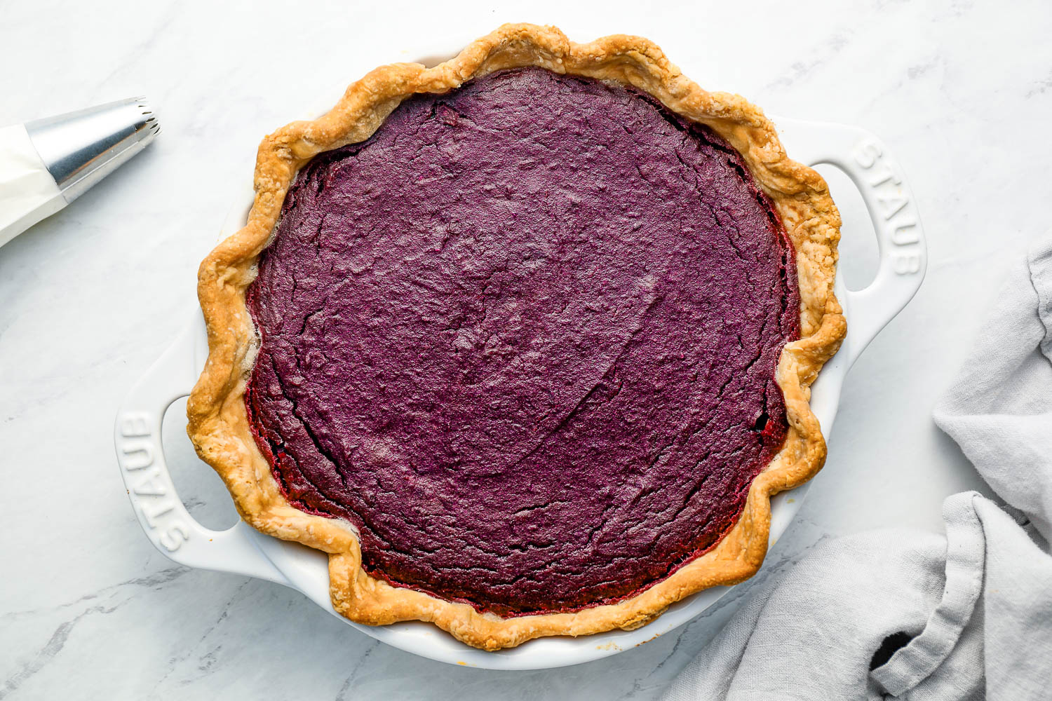 Purple Sweet Potato Pie - The Endless Meal®