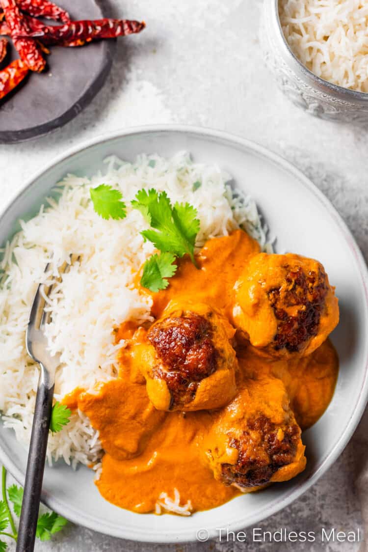 Indian Meatball Curry