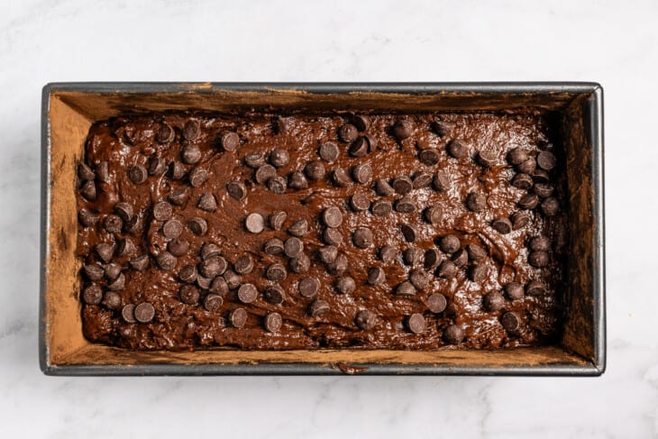 Easy Chocolate Bread (Chocolate Loaf Cake)