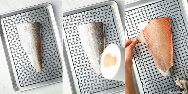 How to Remove Skin From Salmon - 3 Ways!