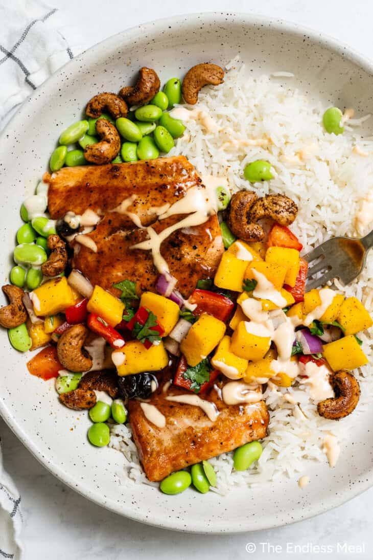 Unbelievably Good Salmon with Mango Salsa