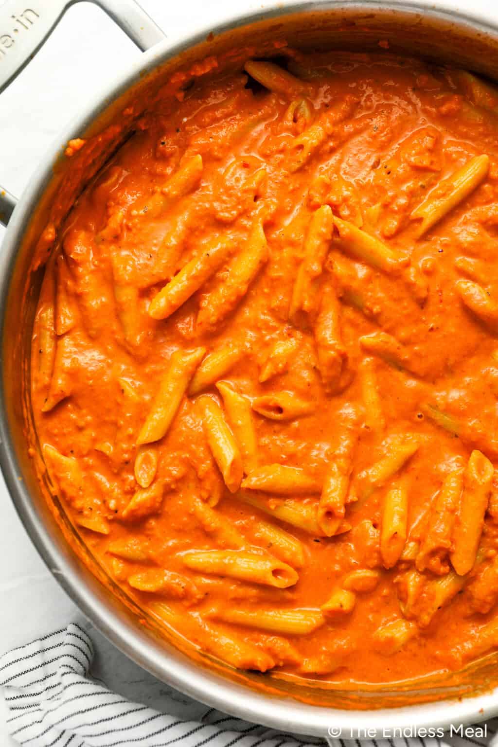 Penne alla Vodka (restaurant-quality in 30 minutes!)