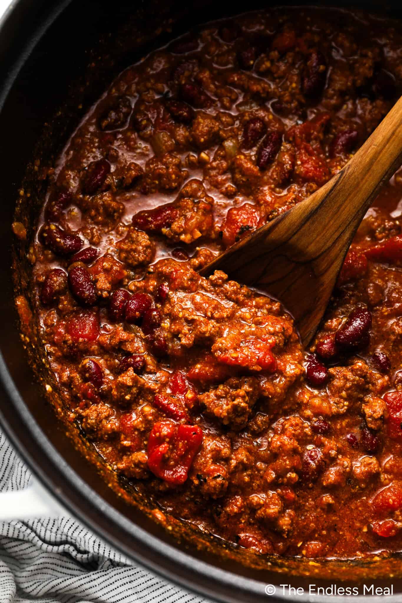 Ground Beef Chili (the recipe everyone asks for!)