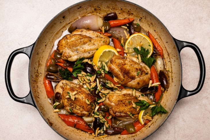 Roast Chicken with Dates