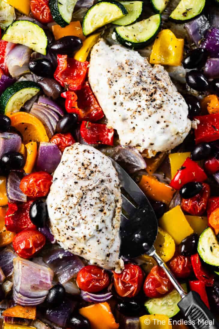 Sheet Pan Tzatziki Chicken