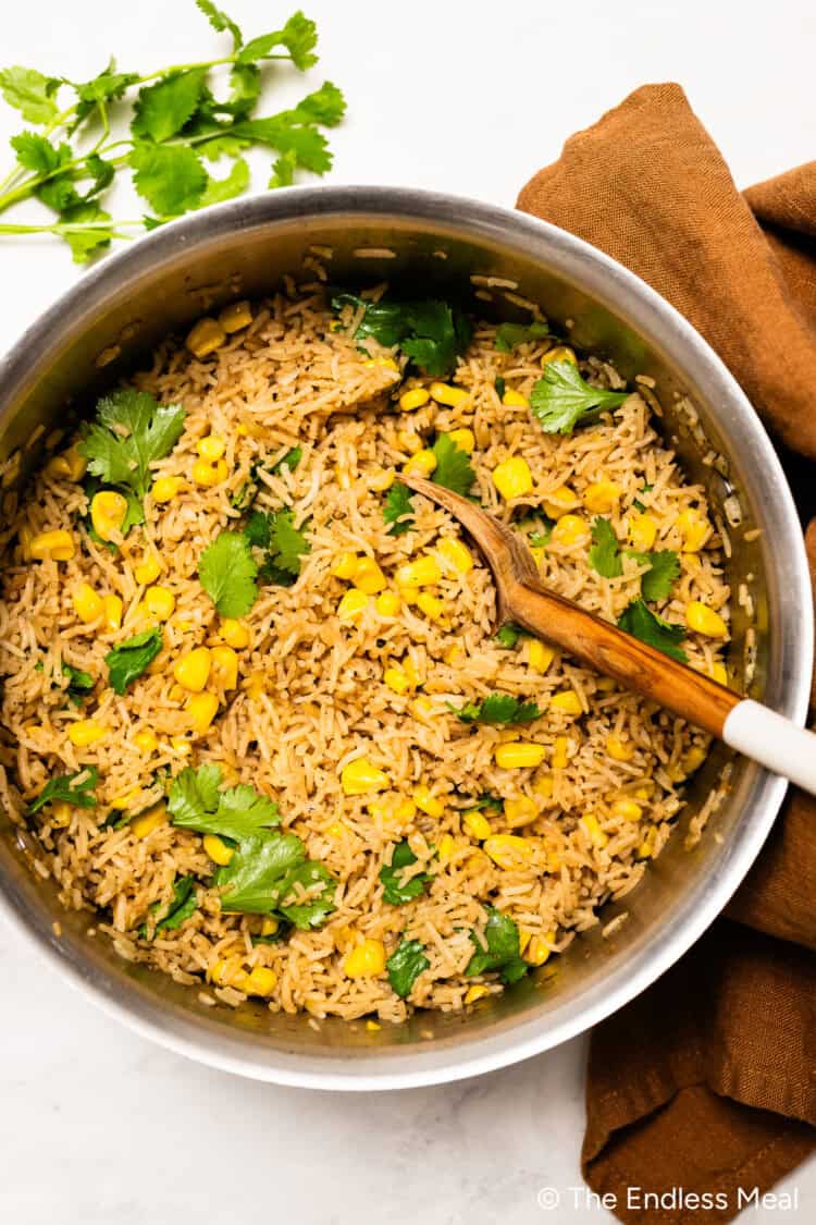 Buttery Corn Rice