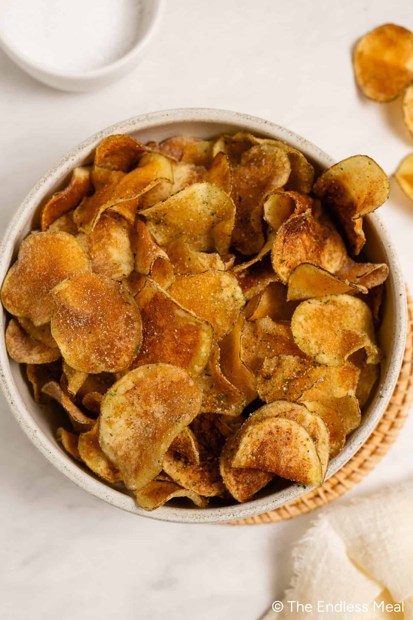 Homemade Potato Chips - with your favorite flavorings!