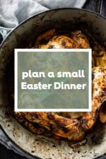 Making a Small Easter Dinner