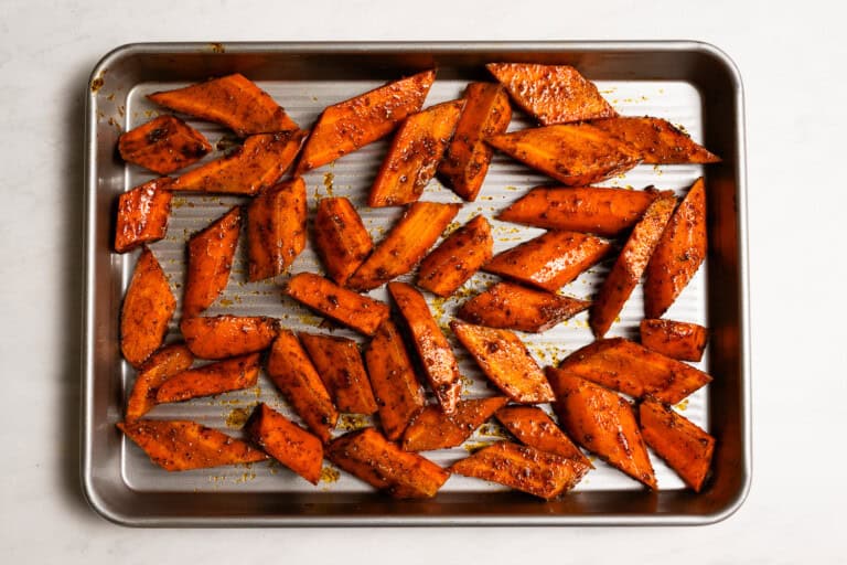 Cumin Roasted Carrots with Cilantro Lime Crema