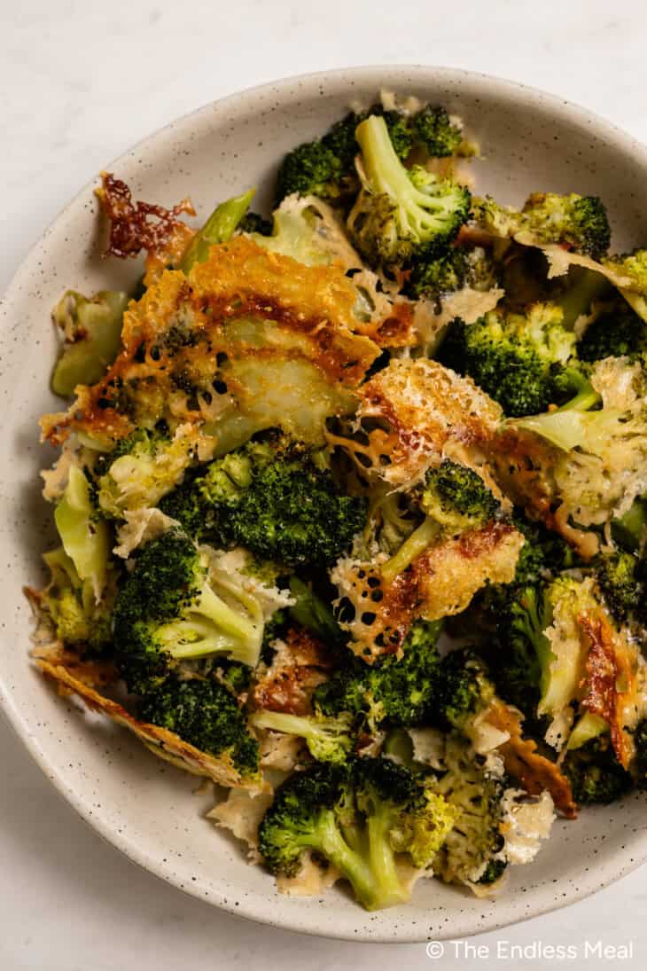 Parmesan Crusted Broccoli
