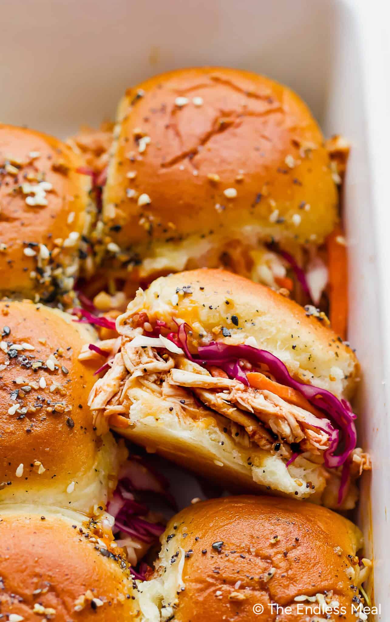 BBQ Chicken Sliders