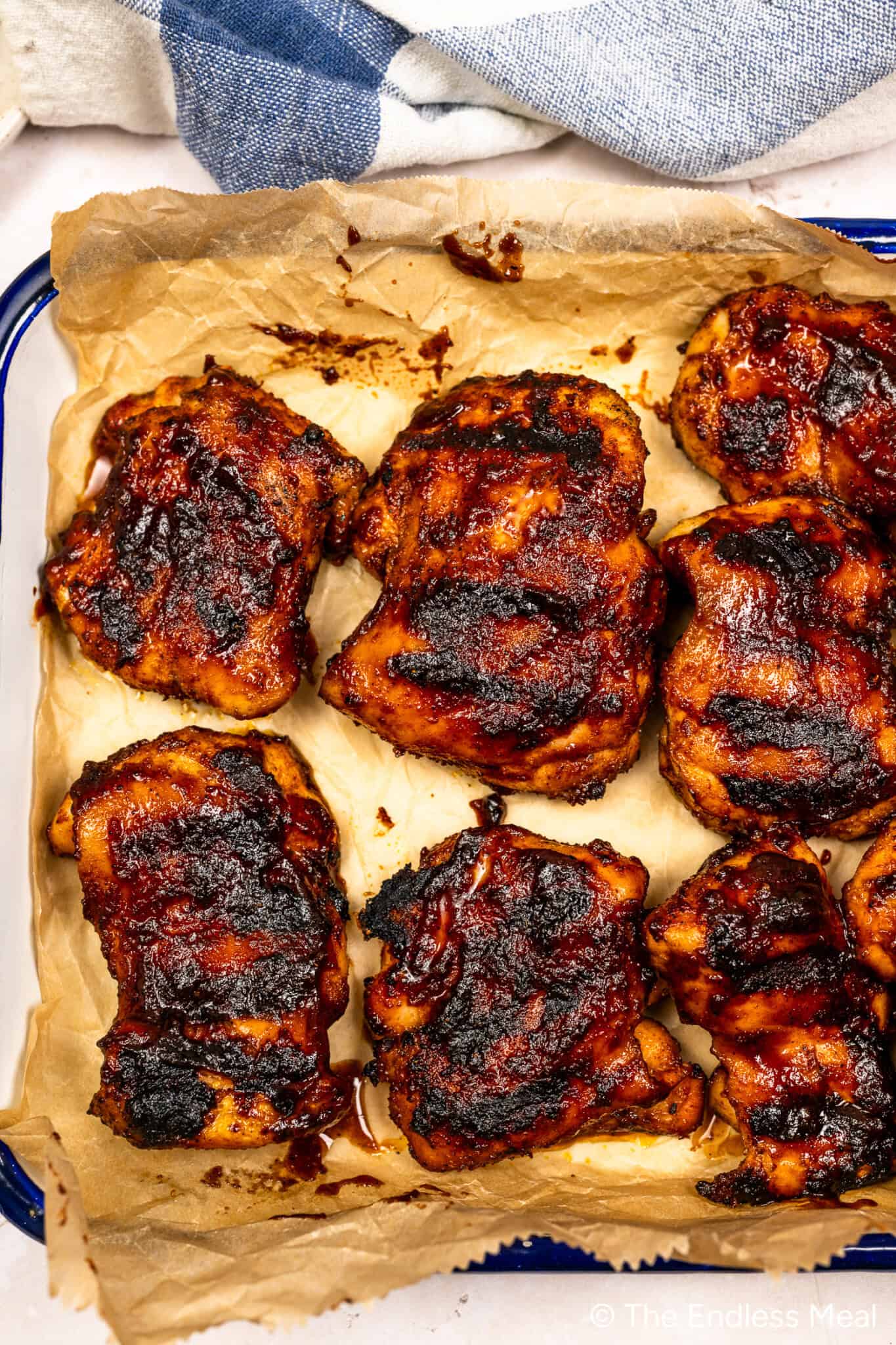 Grilled BBQ Chicken (Sweet, Sticky, and Super Delicious)