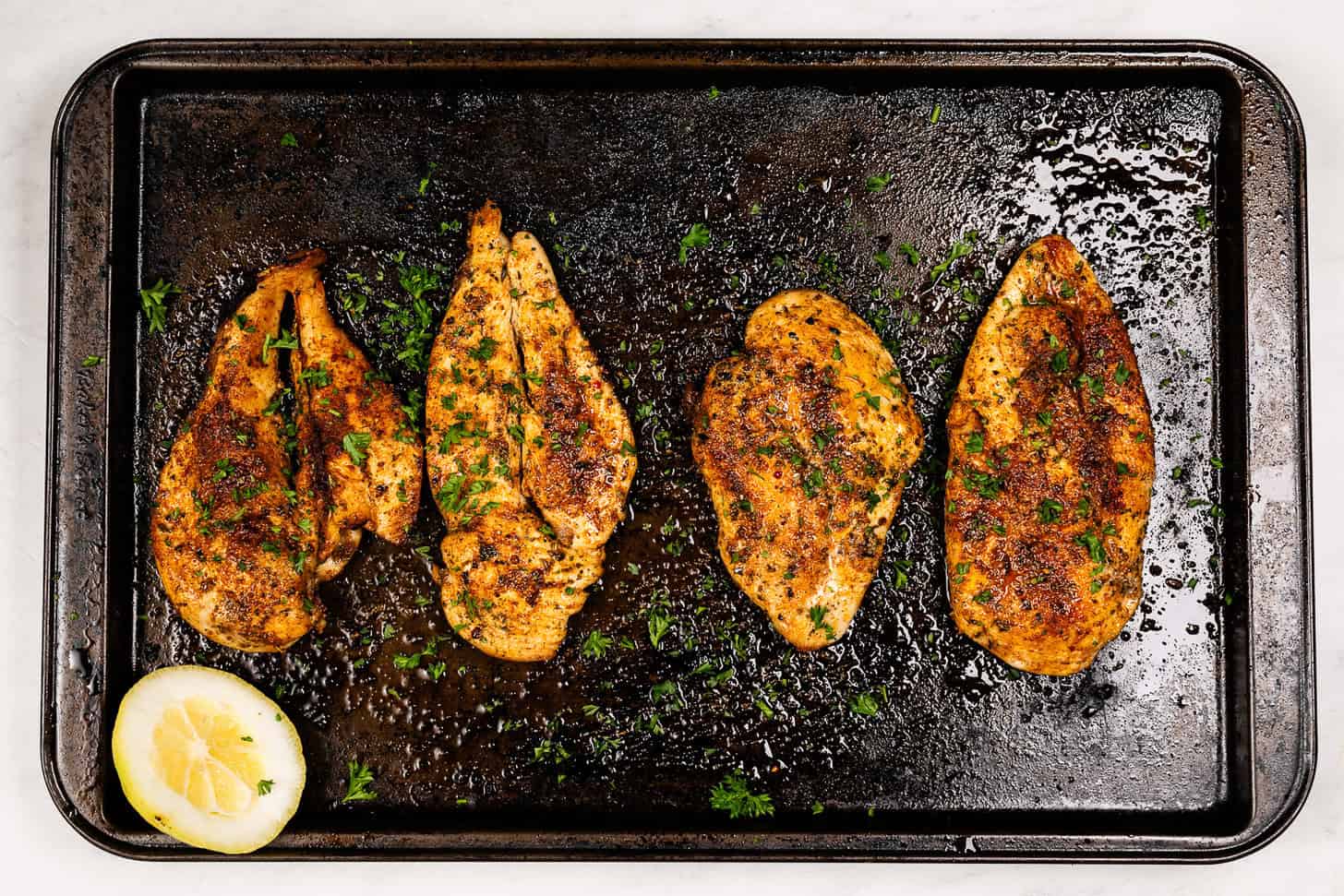 Broiled Chicken Breast - The Fastest Way to Make Juicy Chicken