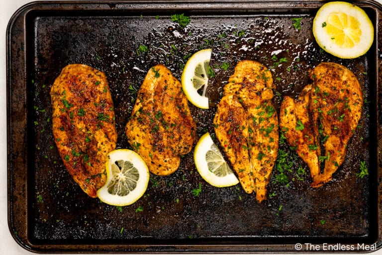 Broiled Chicken Breast - The Fastest Way to Make Juicy Chicken