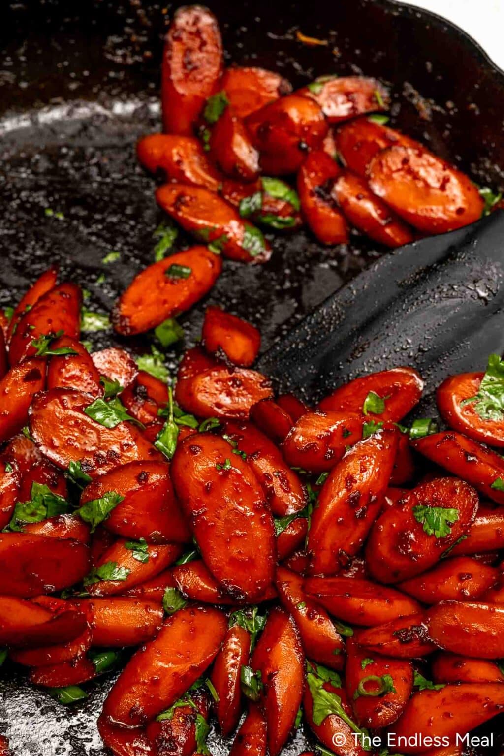 Sticky Asian-Style Glazed Carrots with Ginger, Garlic, and Soy